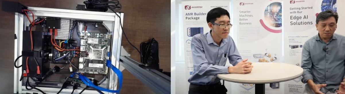 When AMR meeting AIoT - Axiomtek industrial PC Malaysia